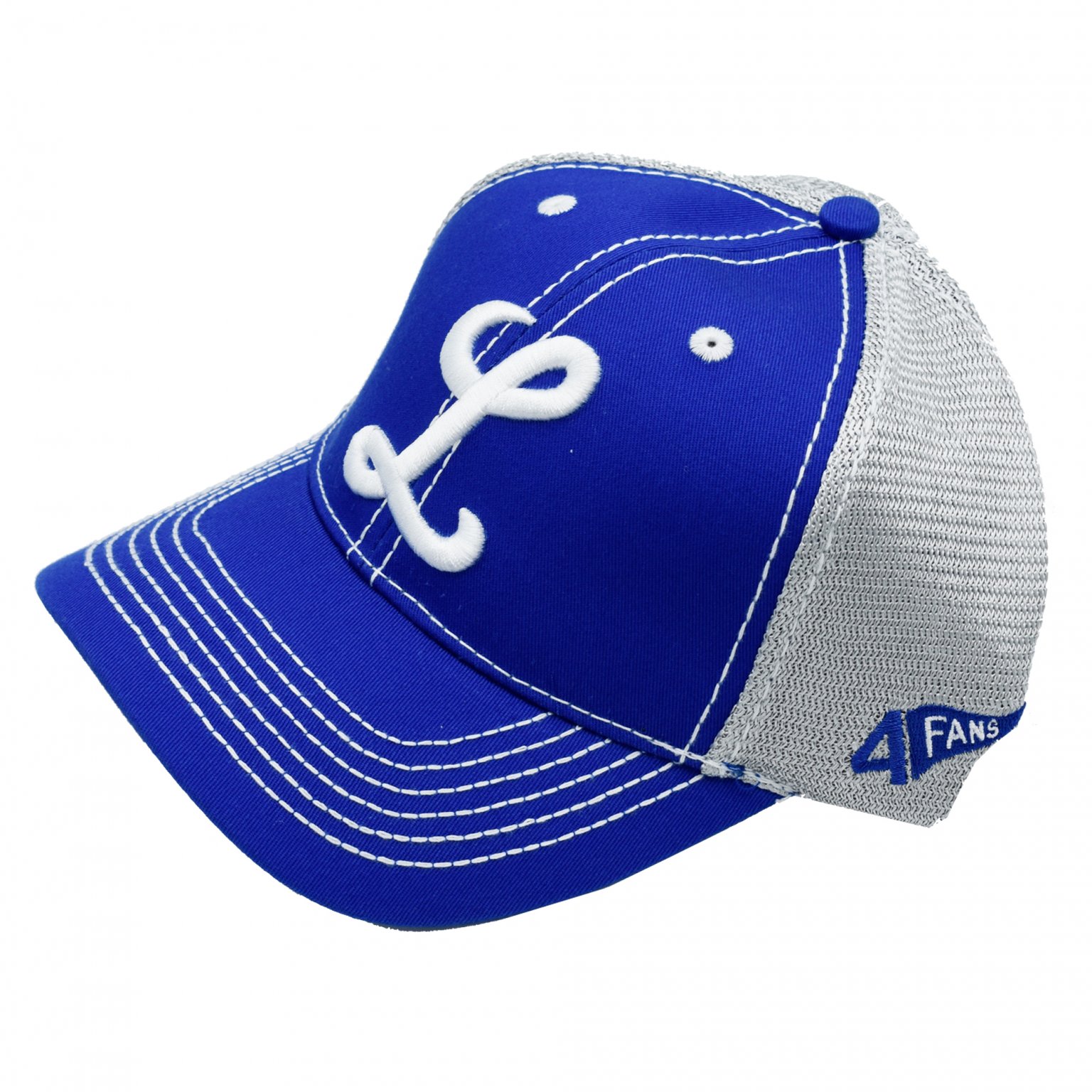 Tigres del Licey 4Fans Trucker Blue/Gray Adjustable Cap - LIDOM Shop ...
